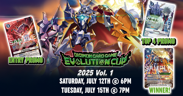 Digimon Evolution Cup 2025 VOL. 1 – Psycho Turtle Collectibles
